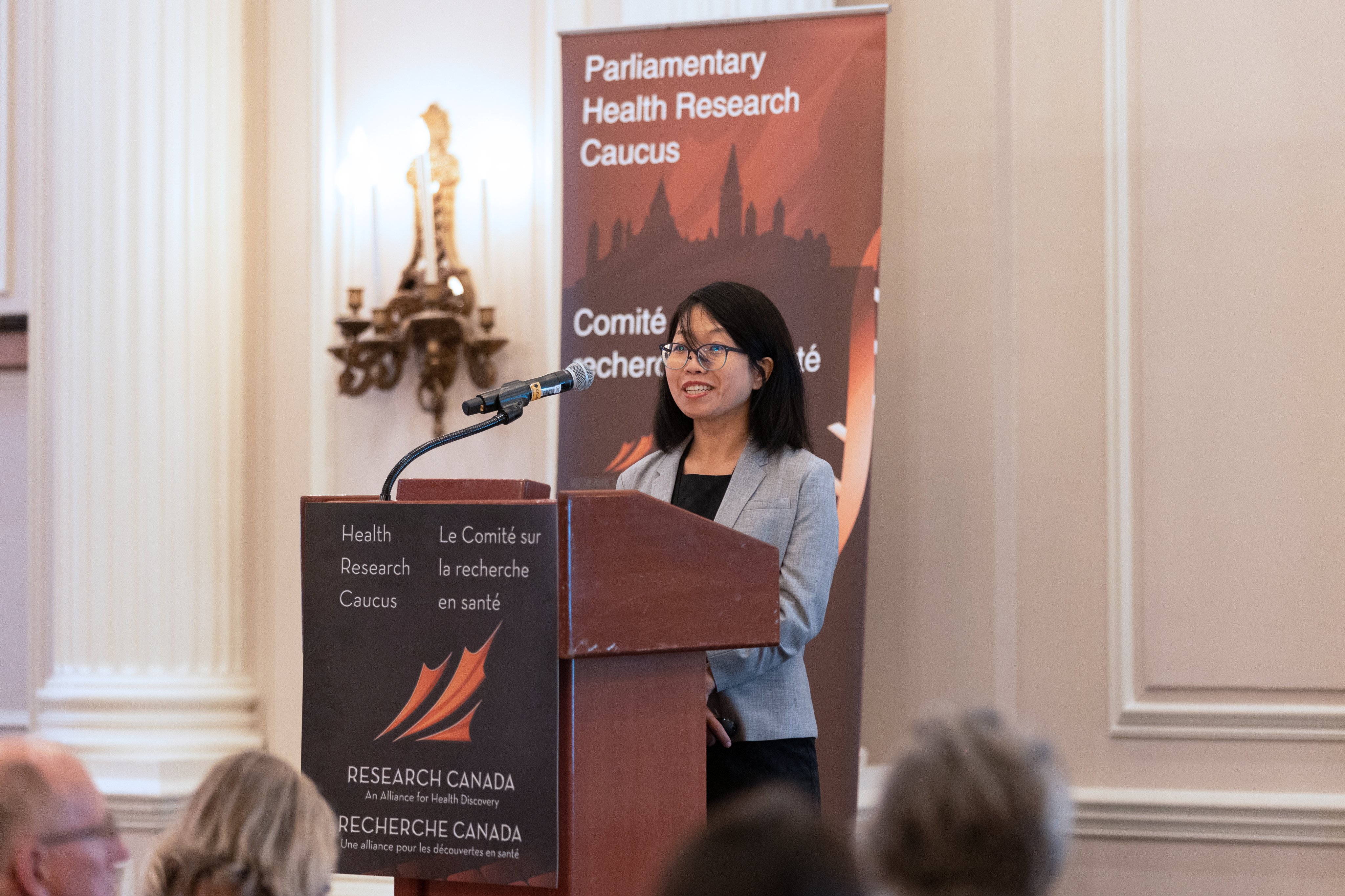 Amy was an invited speaker at Parliament! – Lee Lab